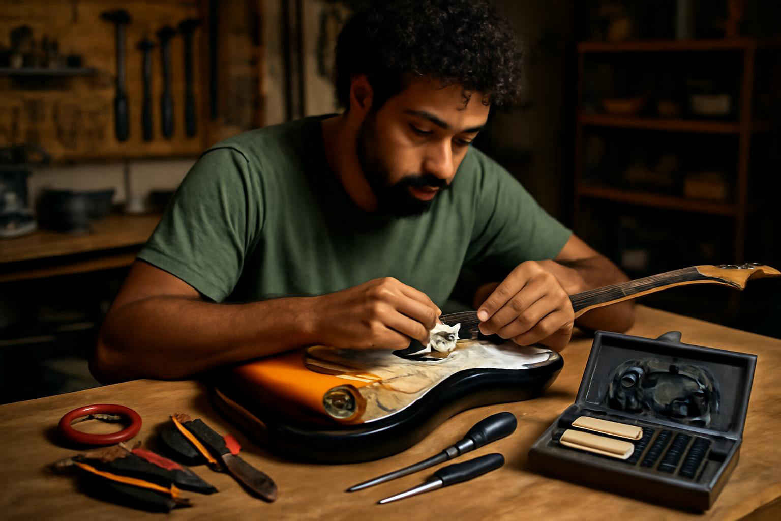 Como trocar captadores de guitarra sem solda: guia completo passo a ...